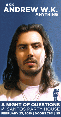 Andrew WK Is A Real Person. | brokenheadphones.com